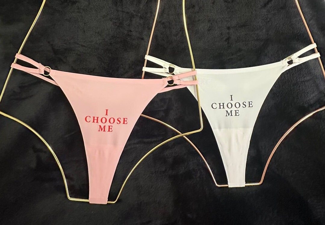 I CHOOSE ME - G-string Thongs With A Heart on the Back- Available in ...