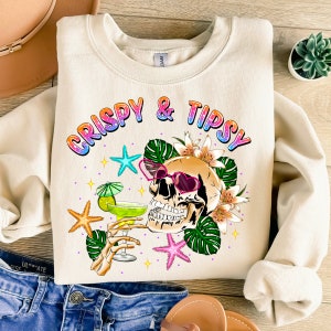 Crispy & Tipsy PNG, Digital Download, Sublimate, Sublimation, Summer ...