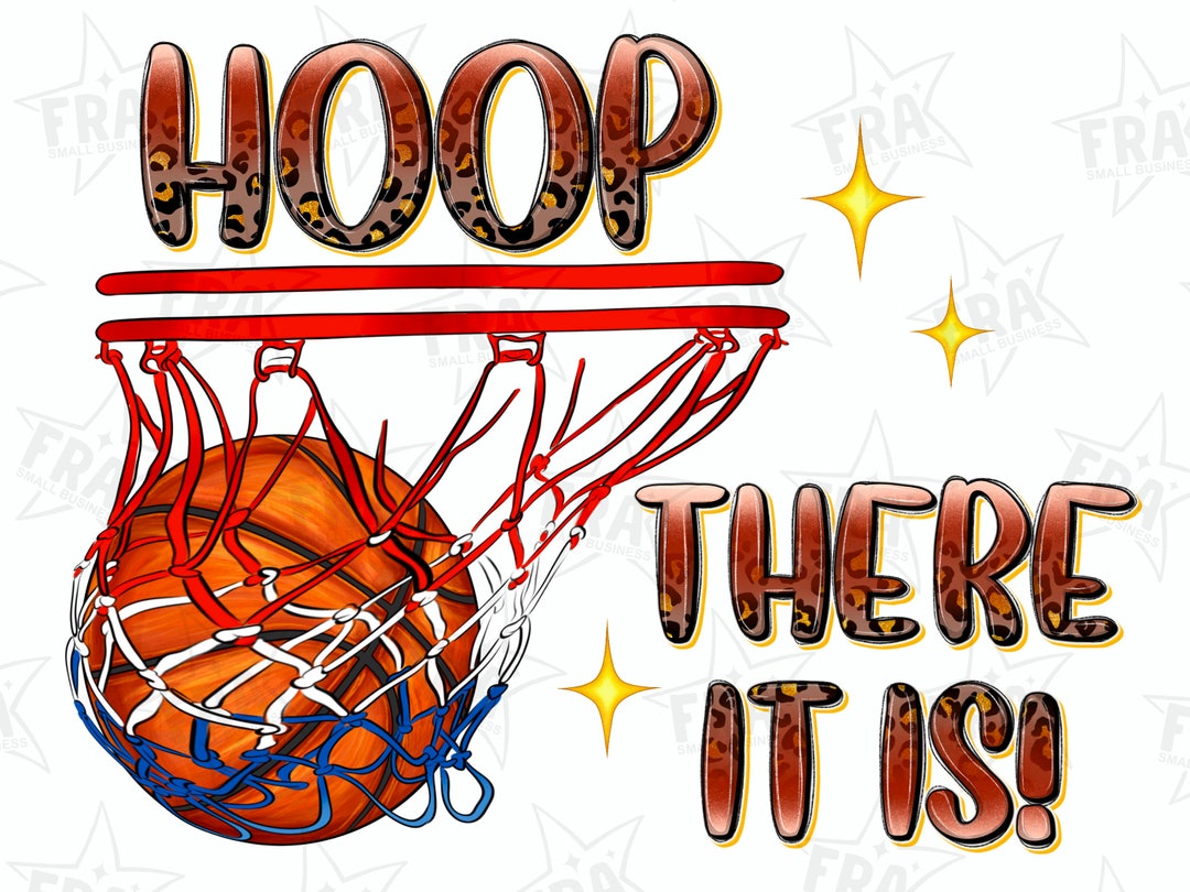 Hoop There It is PNG, Cool Basketball Png, Basketball With Hat ...