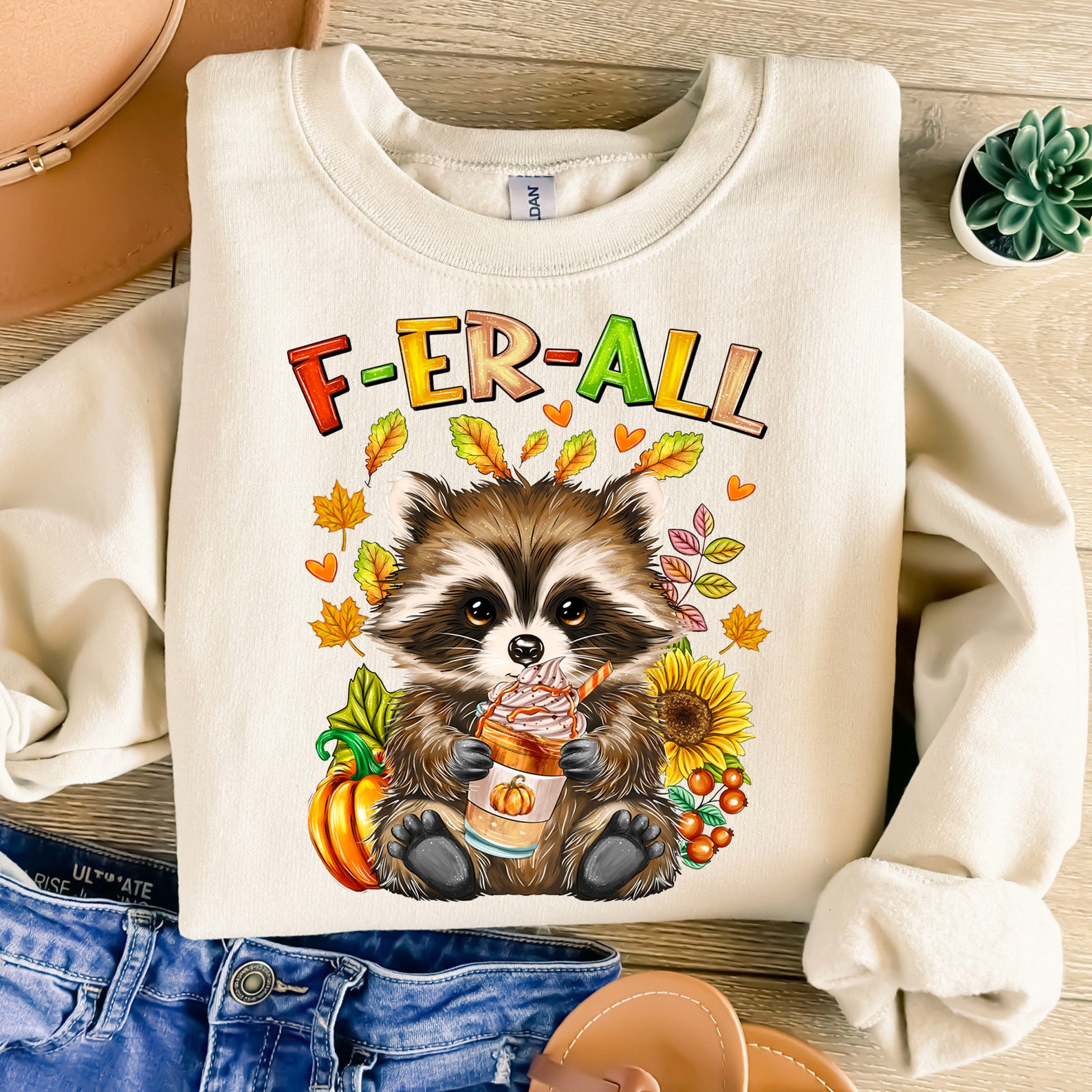 Feral Girl Fall Png, Fall Png, Feral Png, Autumn Png Designs, Funny Png ...