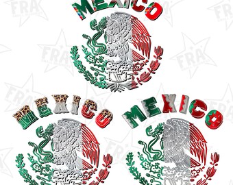 Mexico Coat of Arms Png Sublimation Design Download, Mexico Png, Cinco De Mayo Png, Fiesta Png ...
