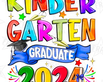 Kindergarten Graduation PNG Kinder Grad PNG - Etsy
