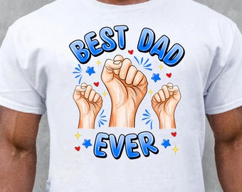 Best Dad Ever PNG, Dad PNG, Fathers Day PNG, Gift for Dad, Father's Day ...