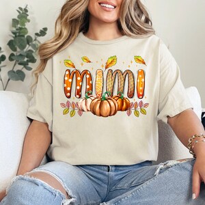 Fall Mimi Png Sublimation Design, Thankful Mimi Png, Autumn PNG, Fall ...