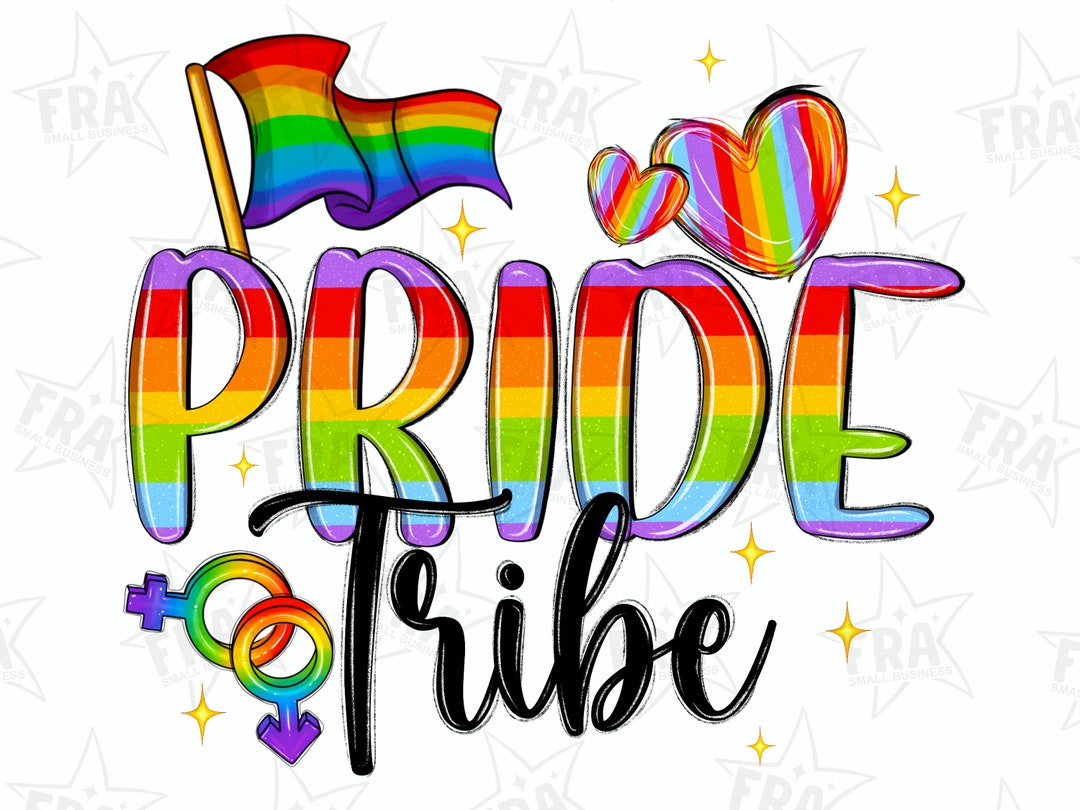 Pride Tribe Png Sublimation Design Download, LGBTQ Png, Pride Flag Png ...