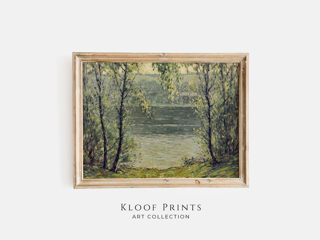 Vintage the Voice of Spring George Stengel Landscape Painting Printable ...