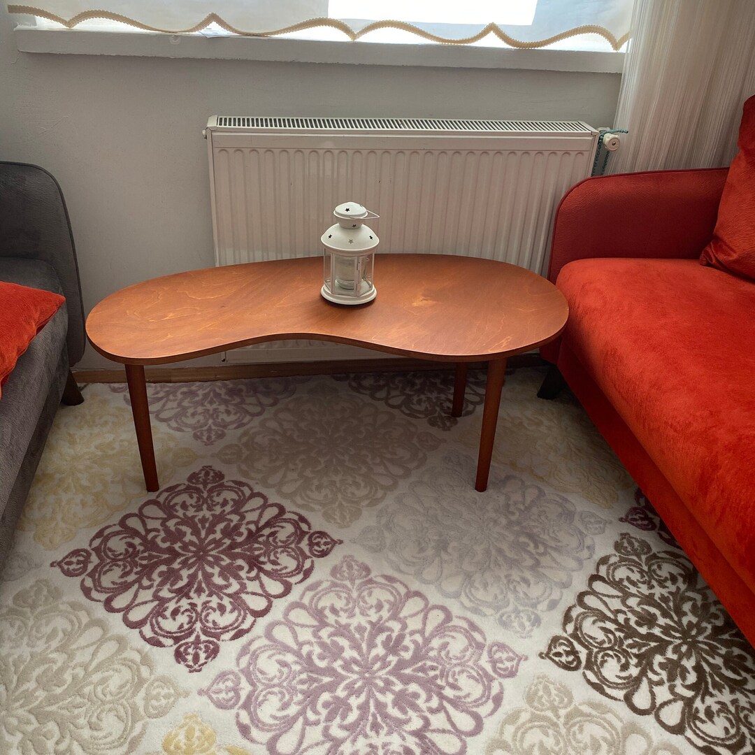 Coffee Table, Side Table, Leg Table, Bean Table, Modern Coffee Table ...