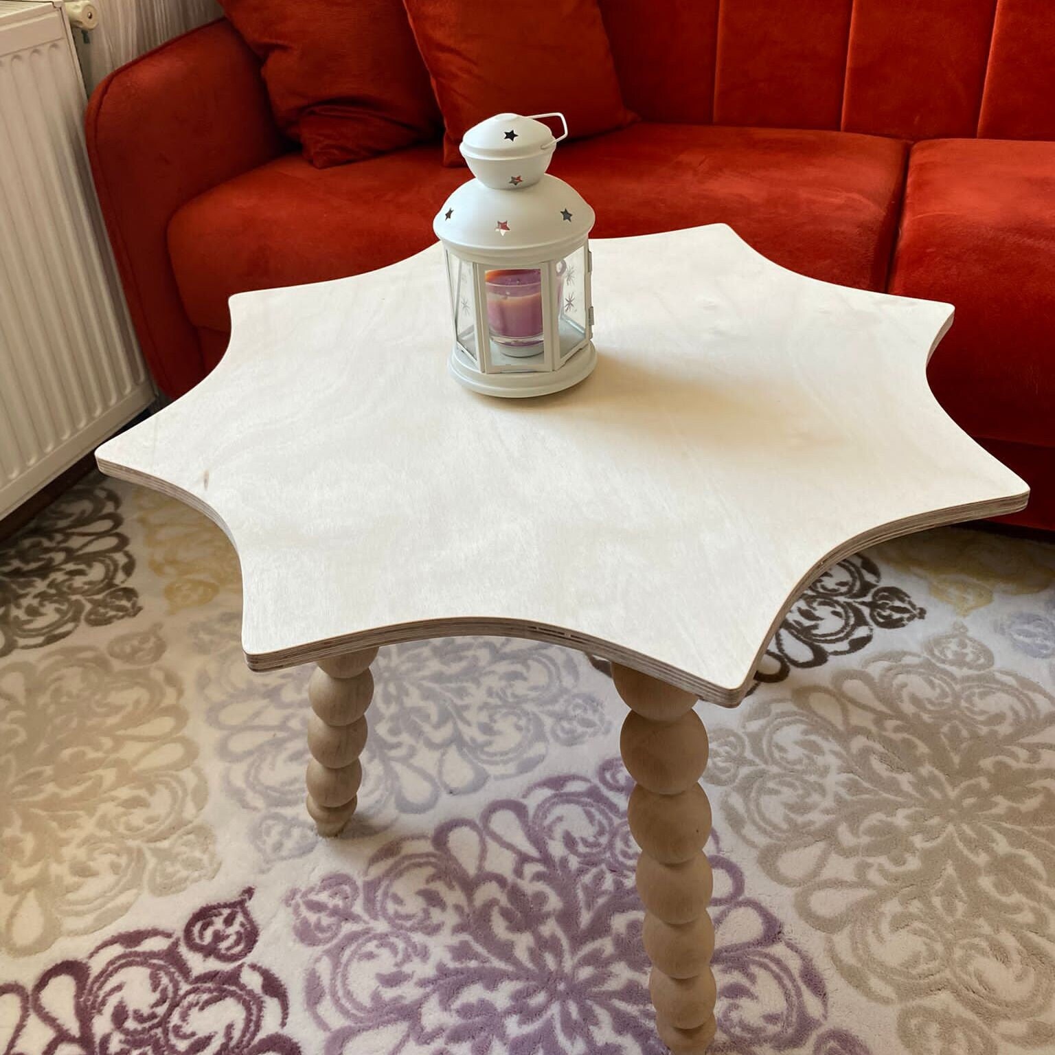 Star Coffee Table, Modern Coffee Table, Living Room Coffee Table ...