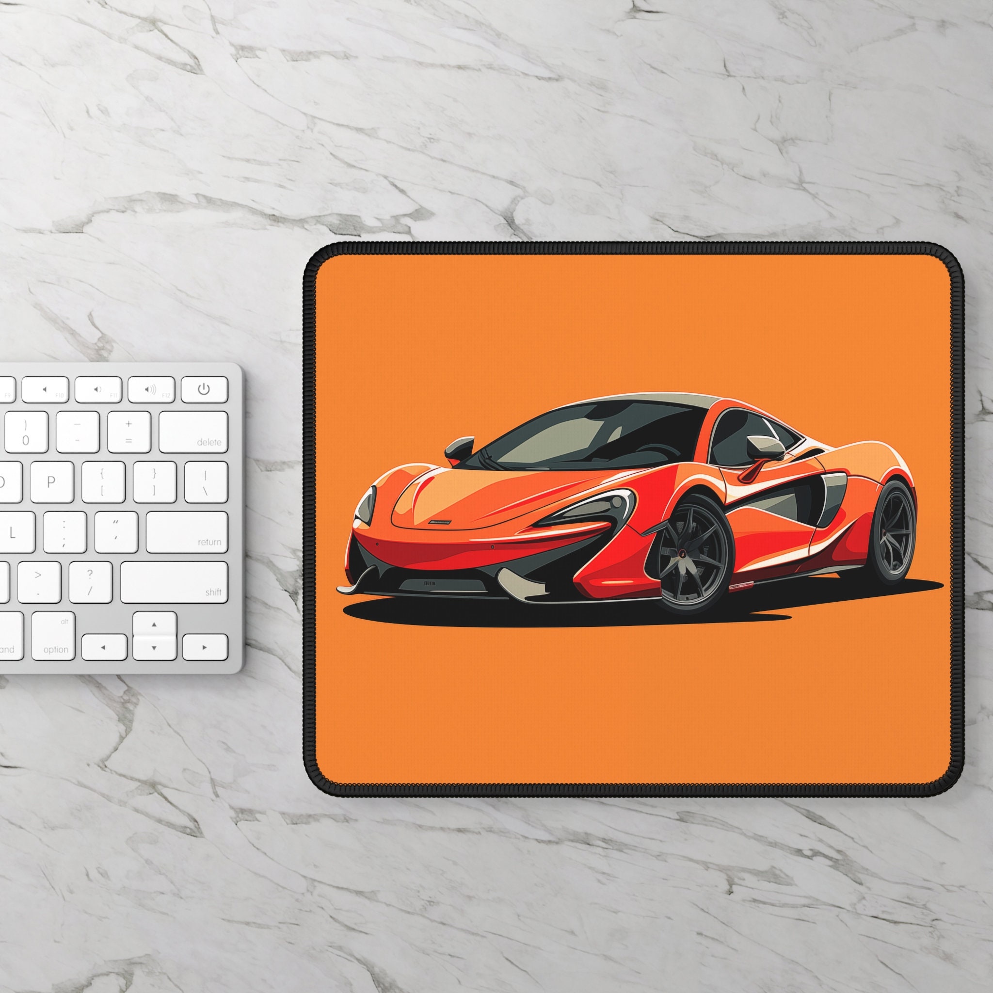 Mclaren Orange Fury Gaming Mouse Pad, Sim Racing Mouse Pad - Etsy