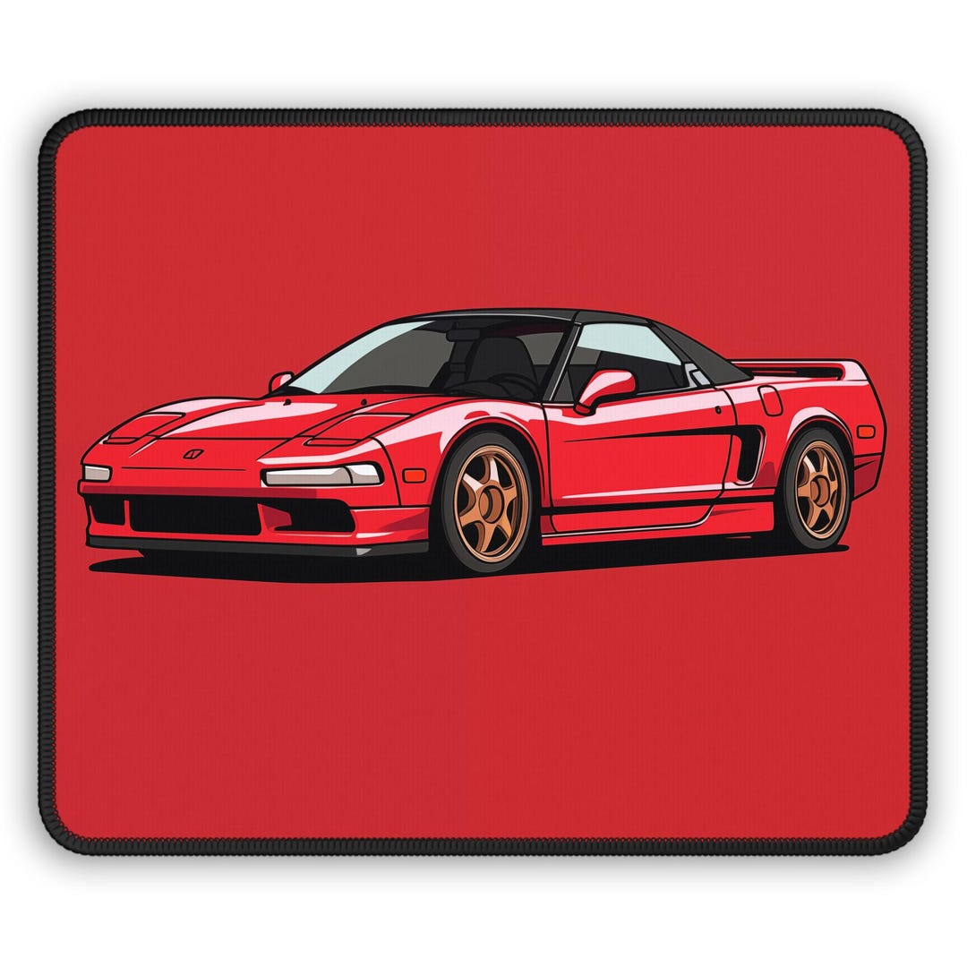 Race Car Gaming Mouse Pad, Desk Mat for Sim Racing, Speedy Car Mousepad ...