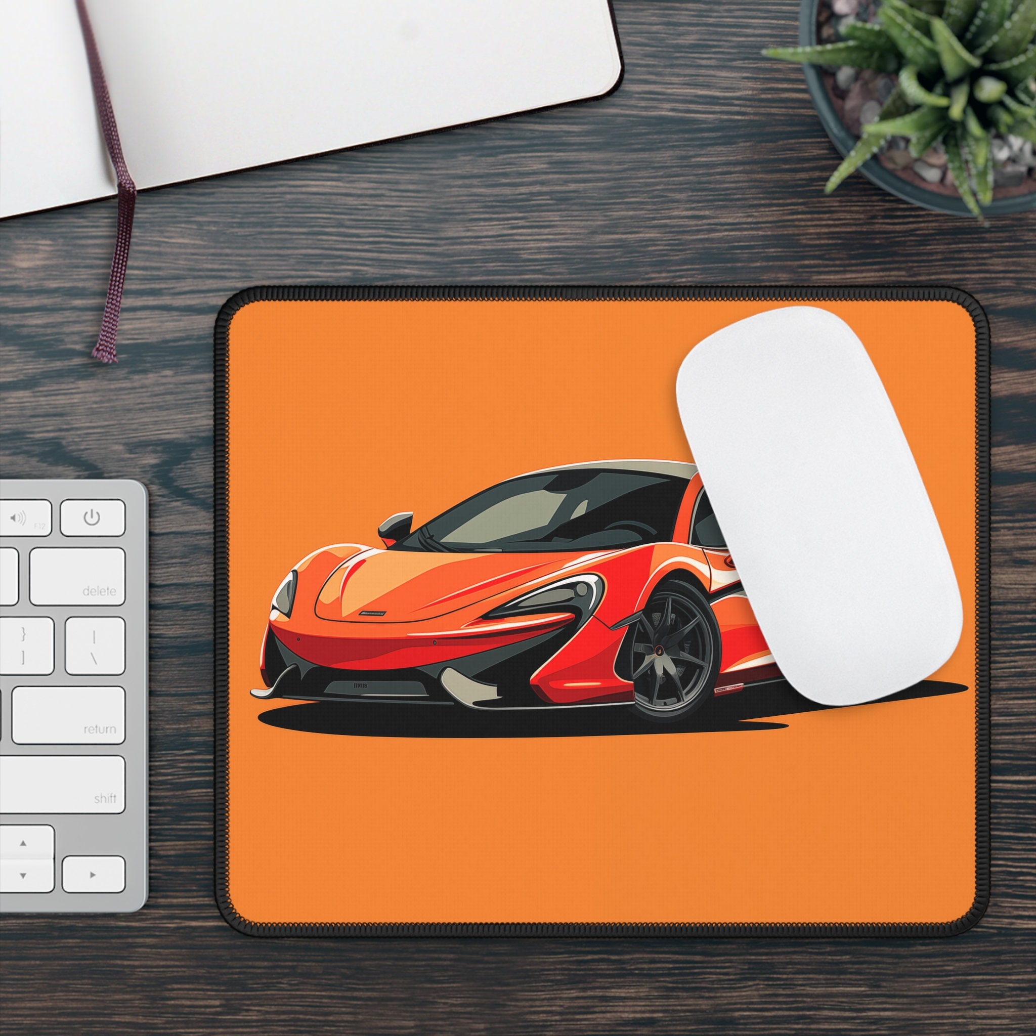 Mclaren Orange Fury Gaming Mouse Pad, Sim Racing Mouse Pad - Etsy