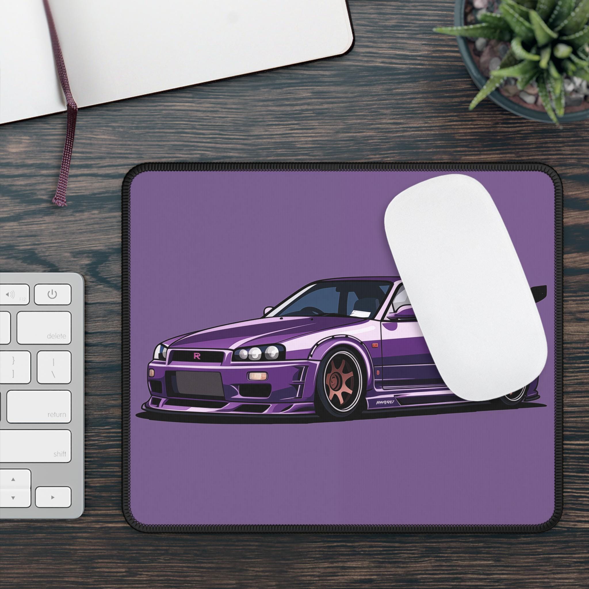 Nissan Skyline R34 GT-R Gaming Mouse Pad, Racing Sim Mouse Pad, Car ...