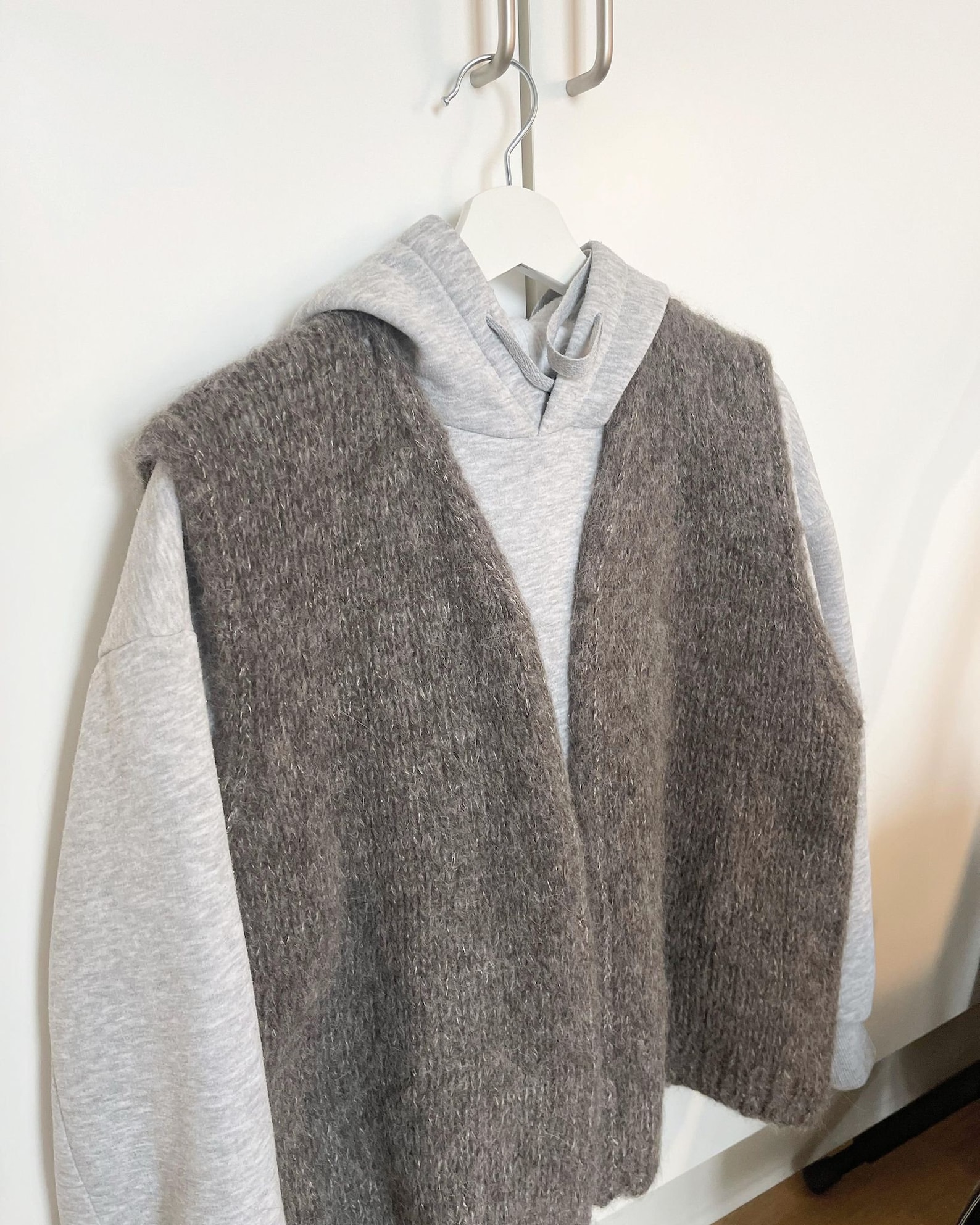 Avery Vest ENGLISH Knitting Pattern: Oversized Unisex Fluffy Top-down ...