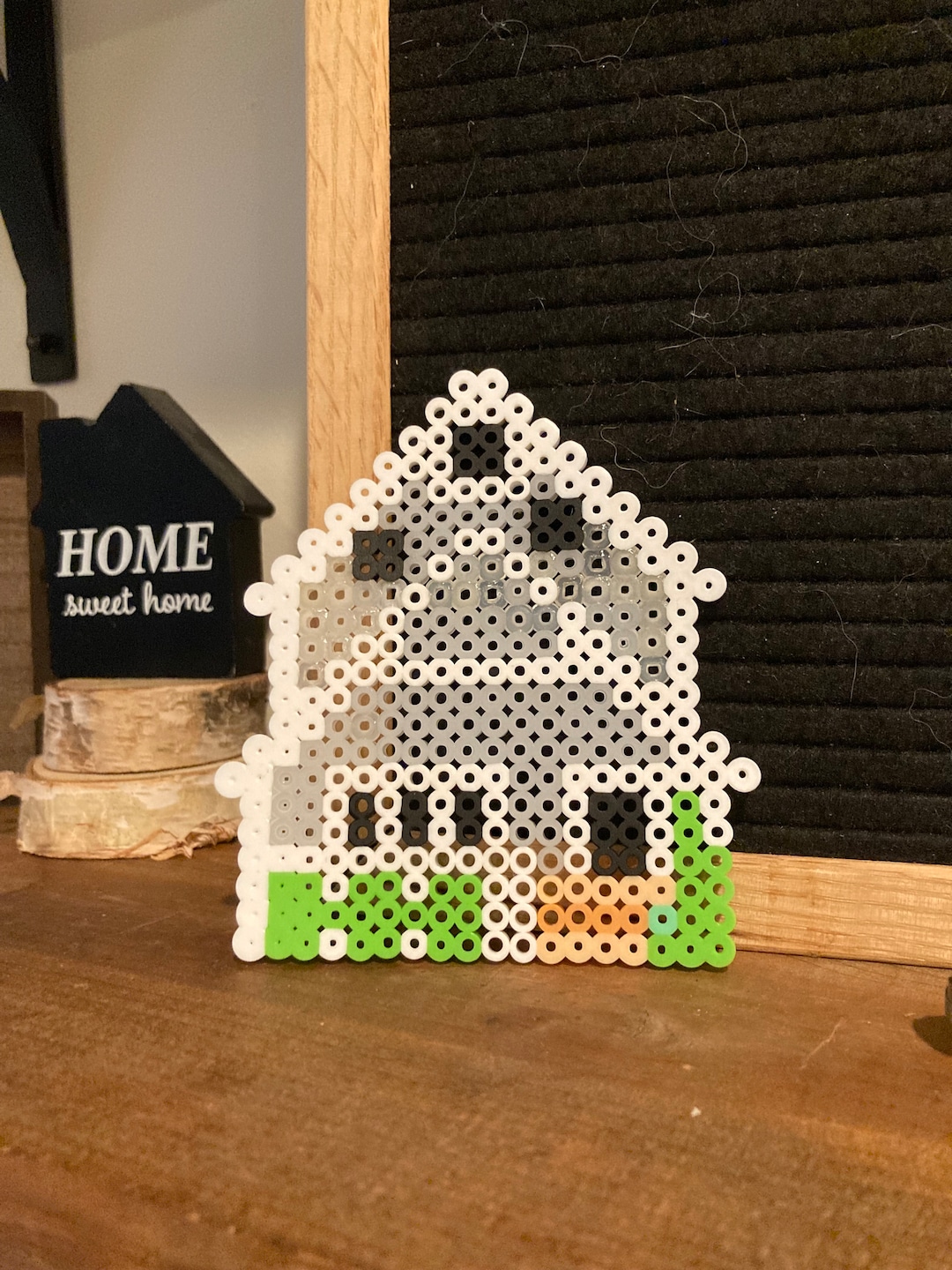 Custom Perler Bead Home - Etsy