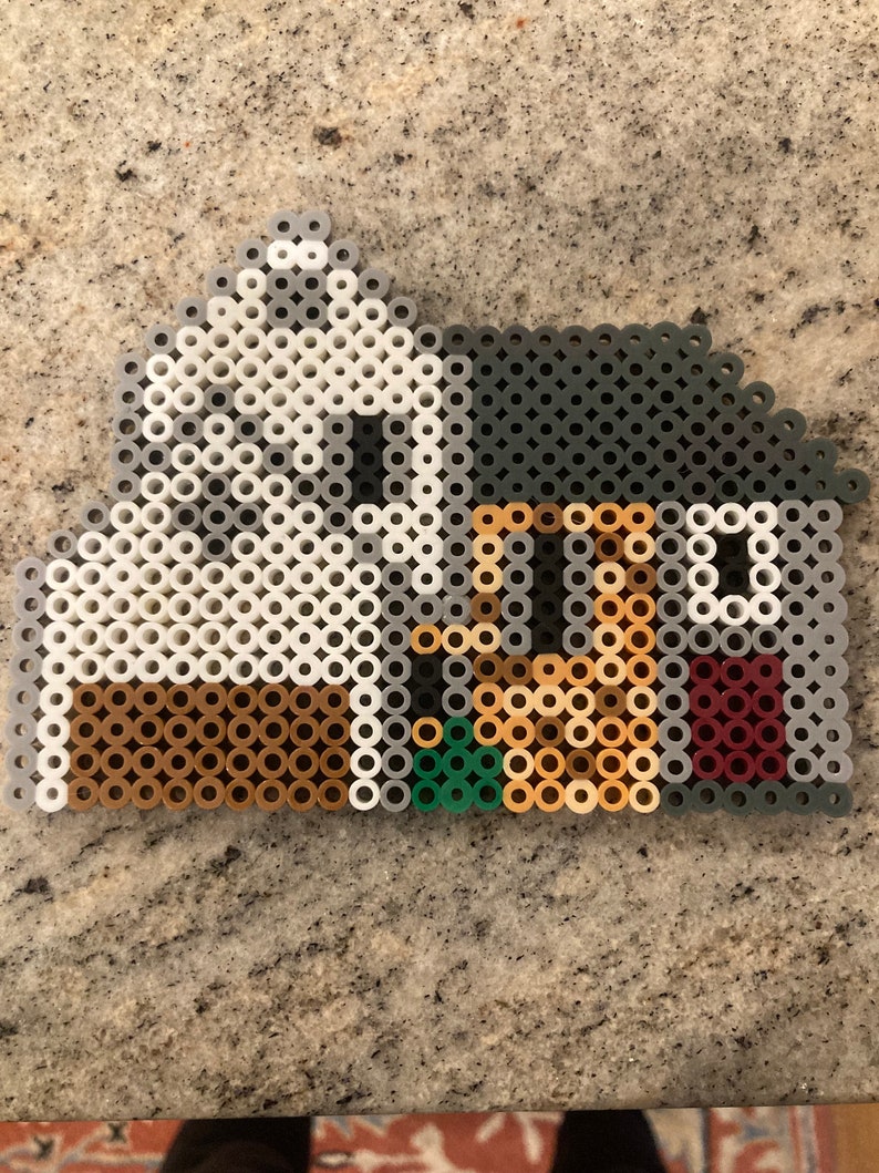Custom Perler Bead Home - Etsy