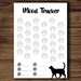 Cat Paw Mood Tracker - Etsy