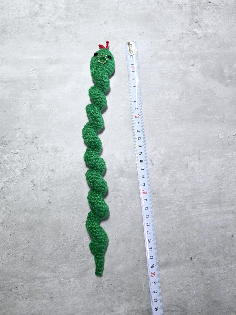 Cute Amigurumi Chinese New Year Snake Plushie Toy - Etsy