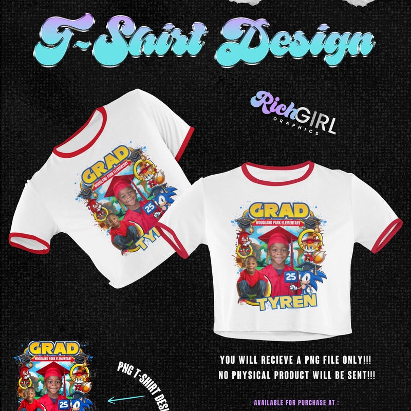 Sonic Graduation - Etsy