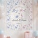 Personalized Gender Reveal Backdrop Boy or Girl Wall Tapestry Blue Pink ...