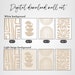 Neutral Printable Wall Art Boho Printable Art Modern Simple Beige ...