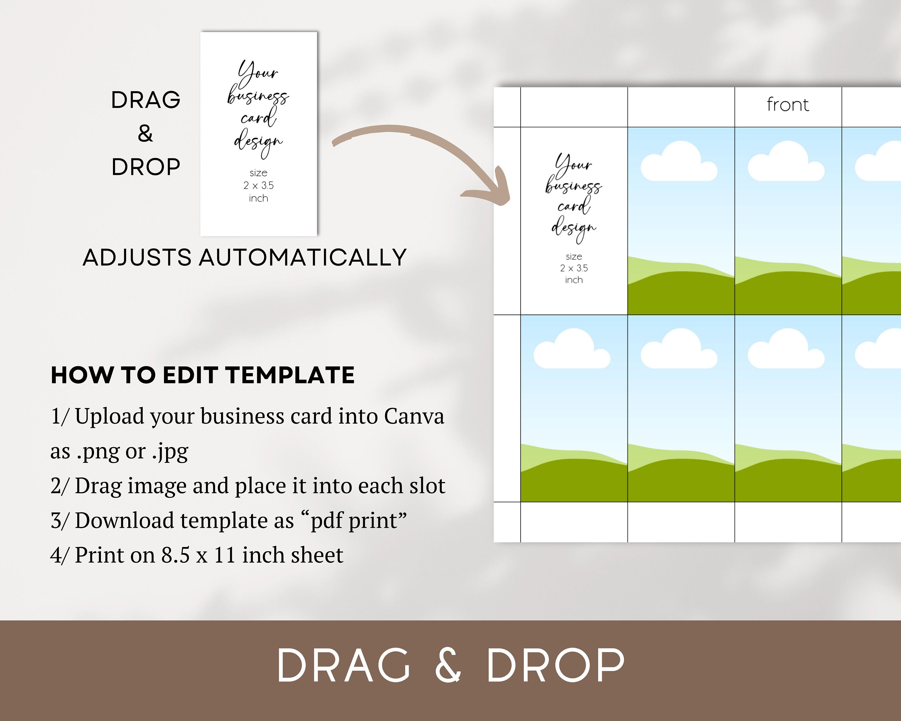 Printing Template Business Card 2x3.5 Printing Guide Template Canva ...