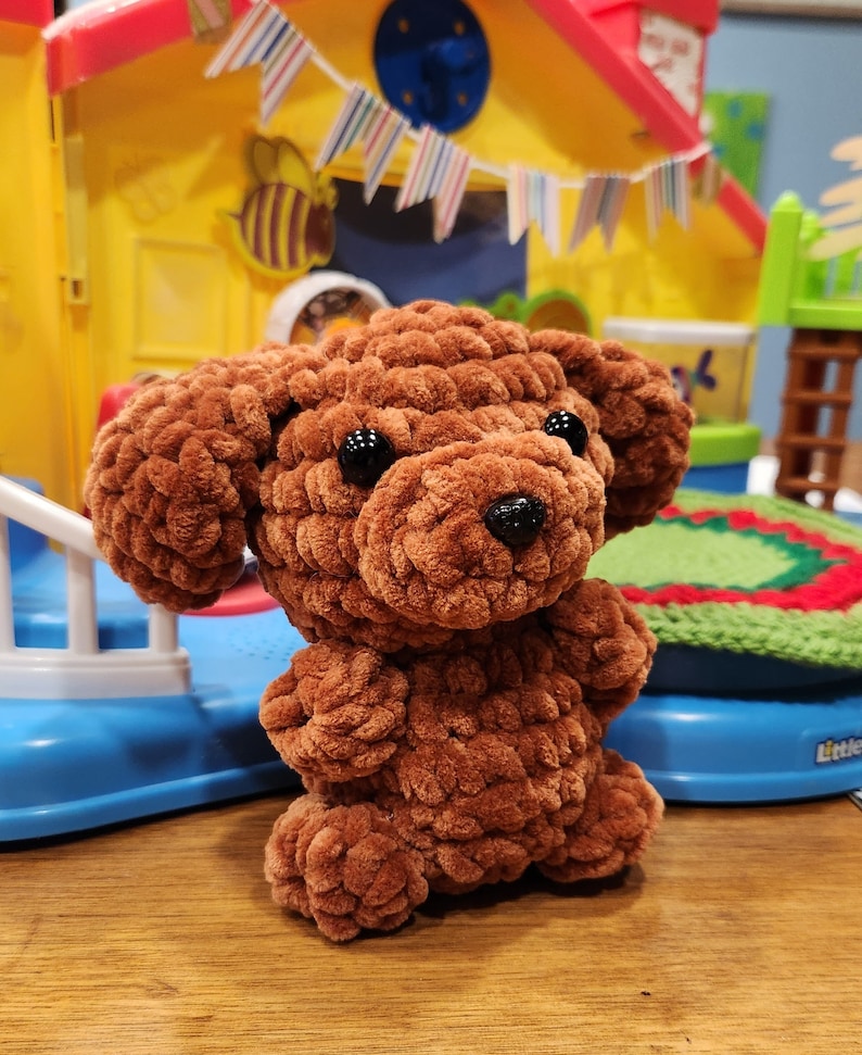 Chunky Puppy Dog Crochet Pattern Amigurumi Digital File Download - Etsy