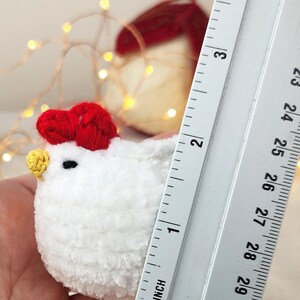 Crochet Pattern: Mini Plush Chicken- Easter Decor, Video Tutorial, PDF ...