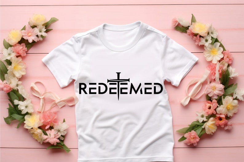 Redeemed Svg, Redeemed Shirt Svg, Redeemed Png, Redeemed Sublimation ...
