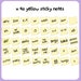 Pastel Sticky Note Bundle X 160 | Cute Stream Overlay | P2U Vtuber ...