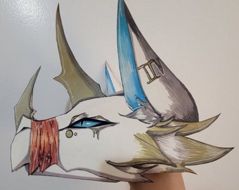 Lolbit Paper Dragon Puppet FNAF - Etsy