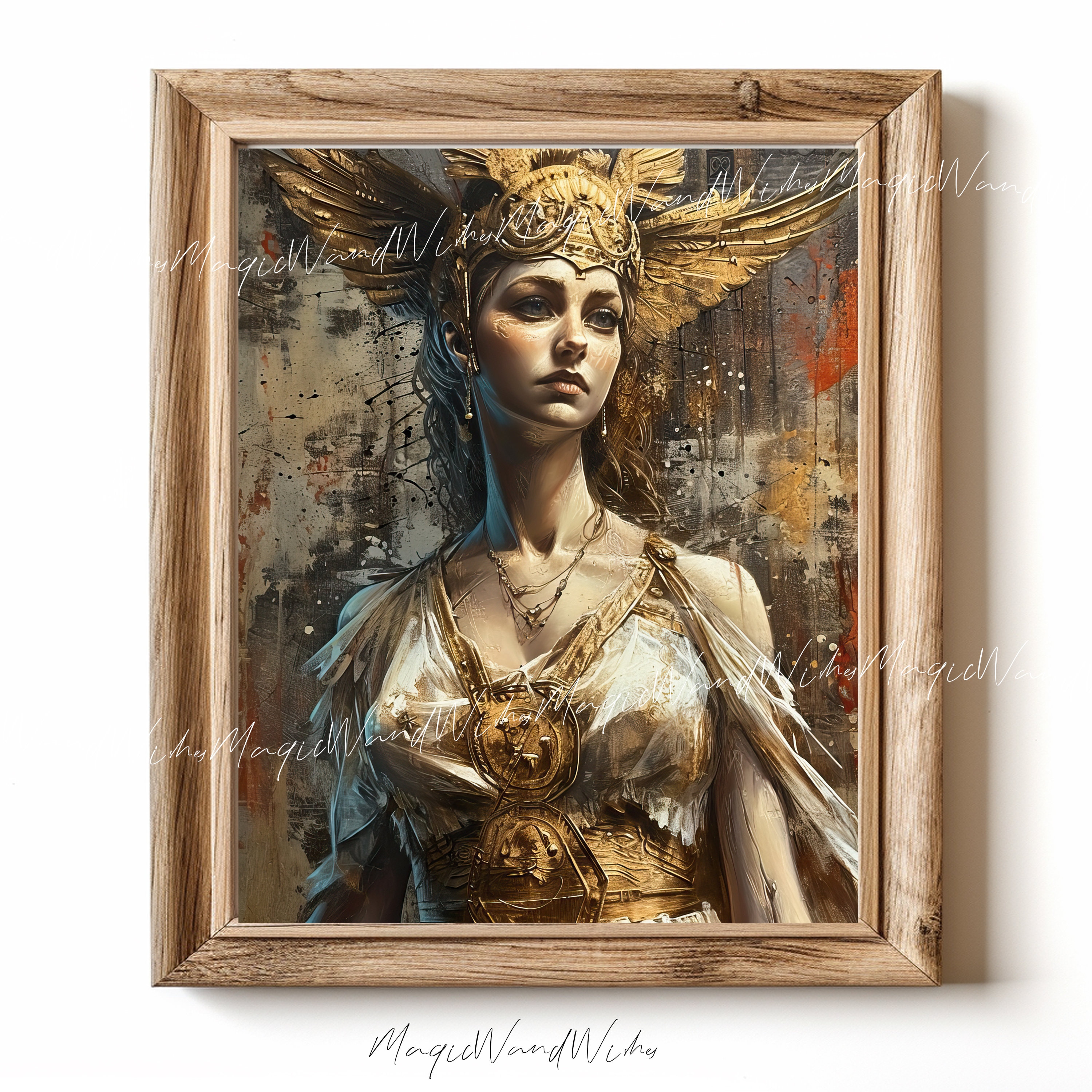 Minerva Roman Mythology Digital Download Goddess of Wisdom Goddess of ...