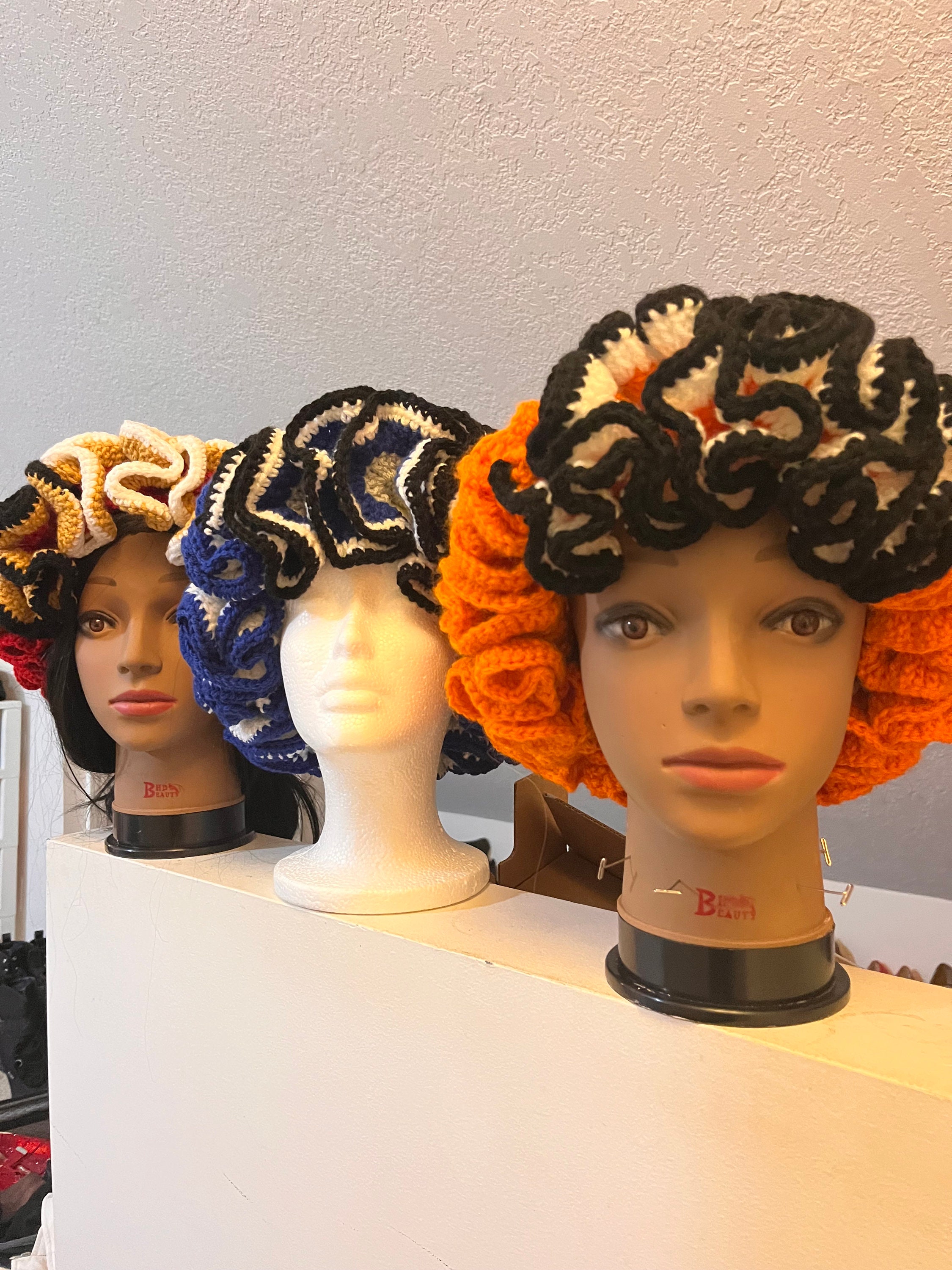 Shipping Included Customize Any Ruffle Hat 3-4 Colors - Etsy