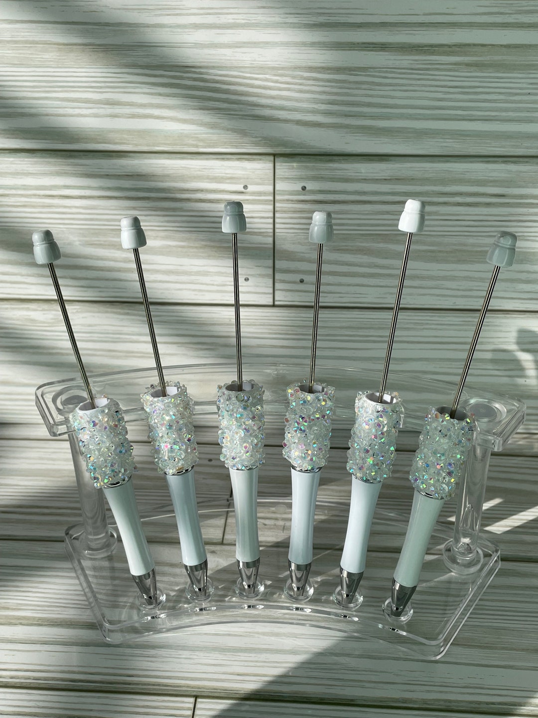 New Beadable Pen/ Beadable / Pack of Five/ DIY Pens/ Pearls Pens/pens ...