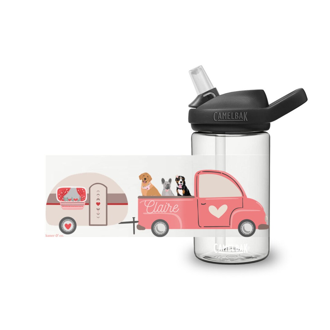 Camelbak Eddy Girl Camper & Truck Personalized - Etsy
