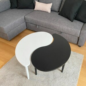 Wood Modern Coffee Table,ying Yang Table,tea Table, Comma Table, Double ...