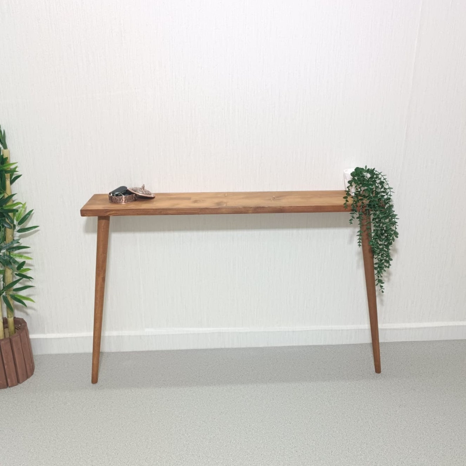 Console Table, Slim Entryway Table With Storage, Narrow Console Table ...