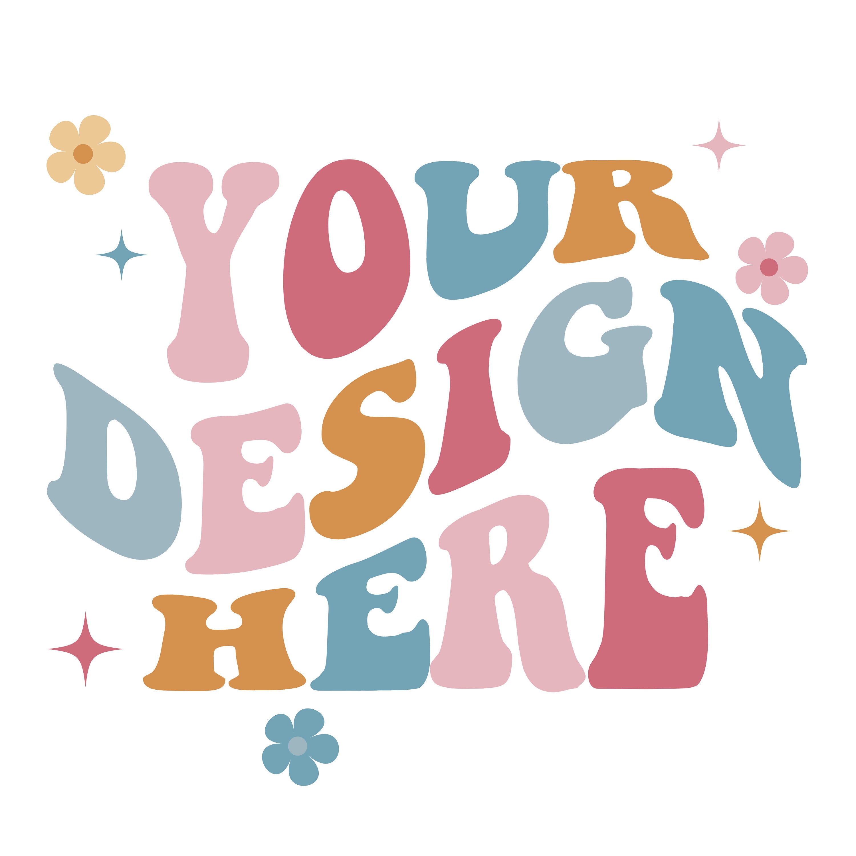 Custom Wavy Text Design Svg, Custom Tshirt Sublimation Retro Font Png ...