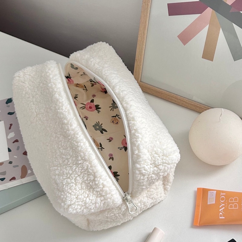 Plush Makeup Bags - Etsy