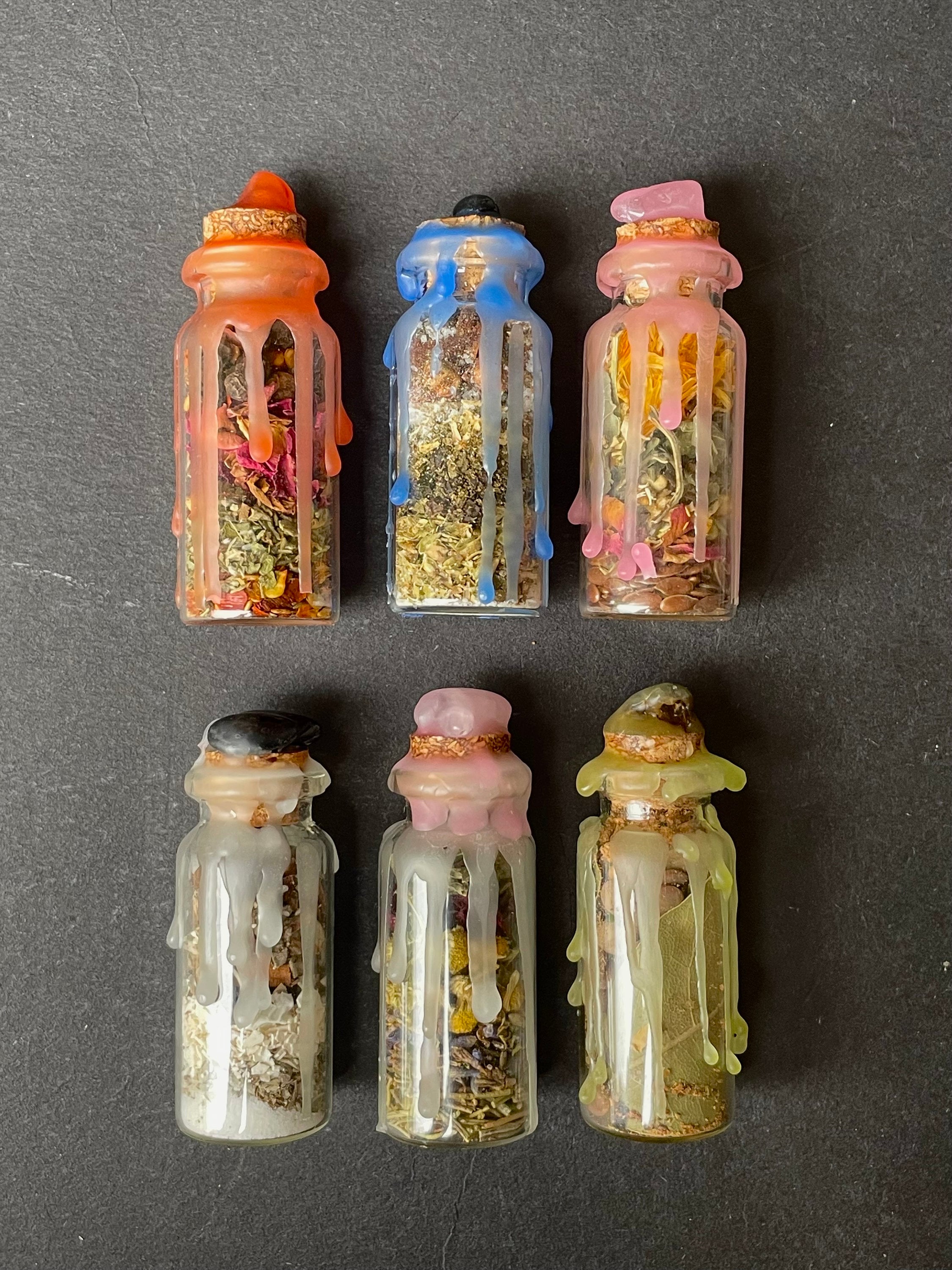 Amulet Talisman Spell Jars for Love, Money, Beauty, Protection ...