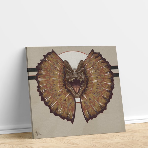 Dilophosaurus Poster - Etsy