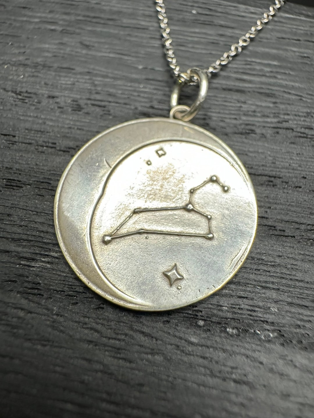 Leo Constellation Pendant - Etsy
