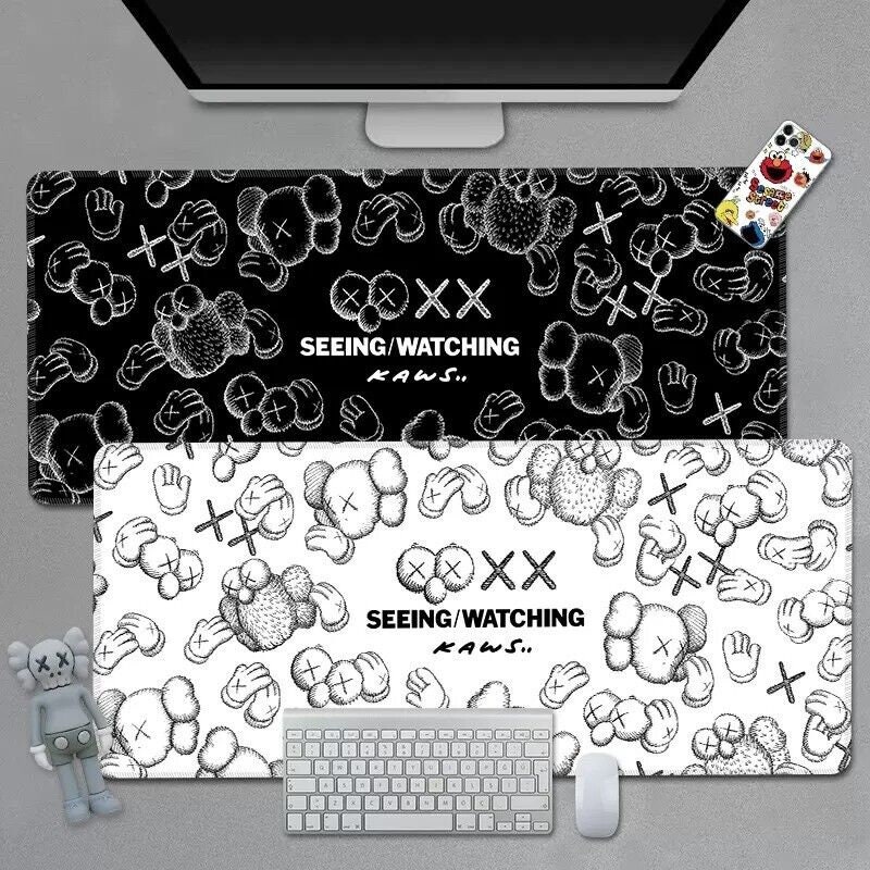 KAWS Mouse Mat New 800mm X 300mm X 3mm. Oversized Game - Etsy
