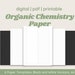 Hexagonal Paper Template | Goodnotes Template | A4 | Organic Chemistry ...