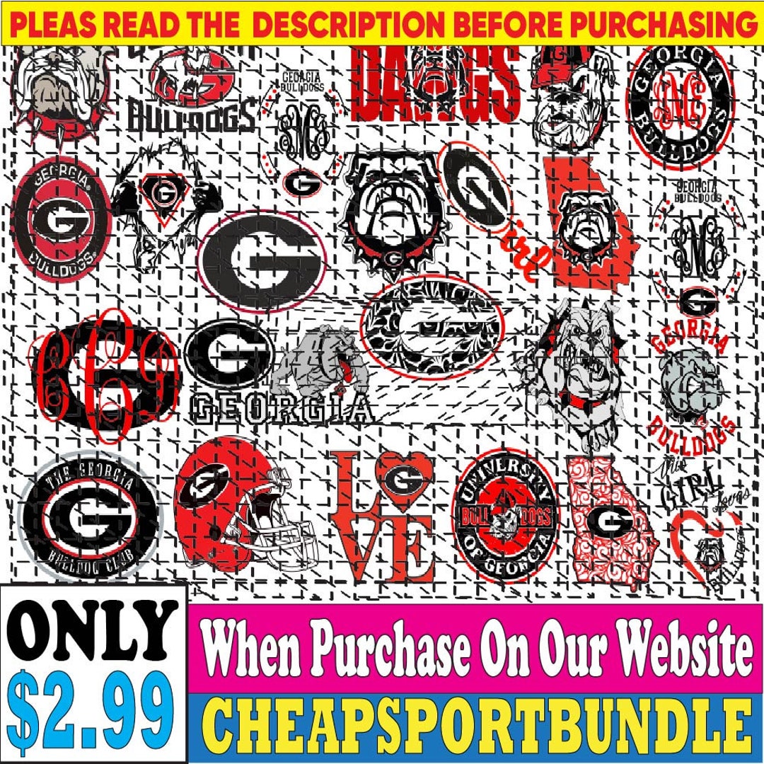 Georgia Bulldogs Svg, Georgia Bulldogs Football Team Svg, N C A A ...