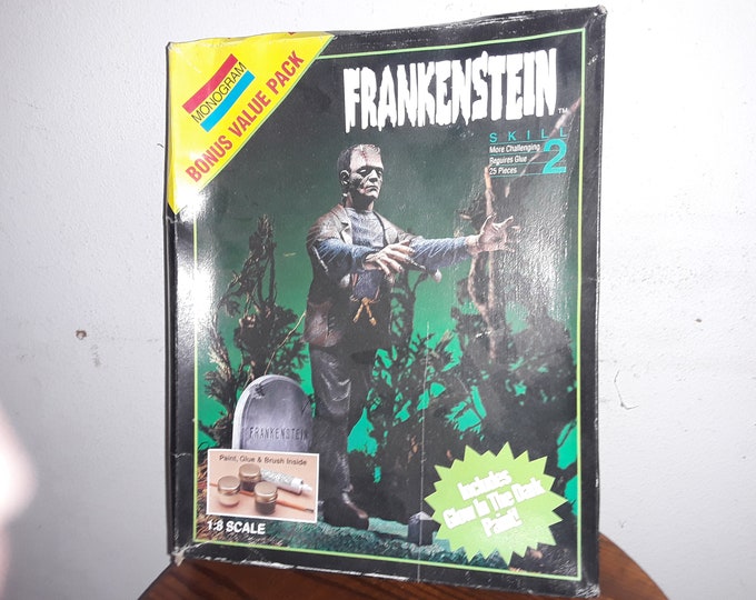 Frankenstein Monster Model Kit, Monogram, 1994, Universal Monster - Etsy