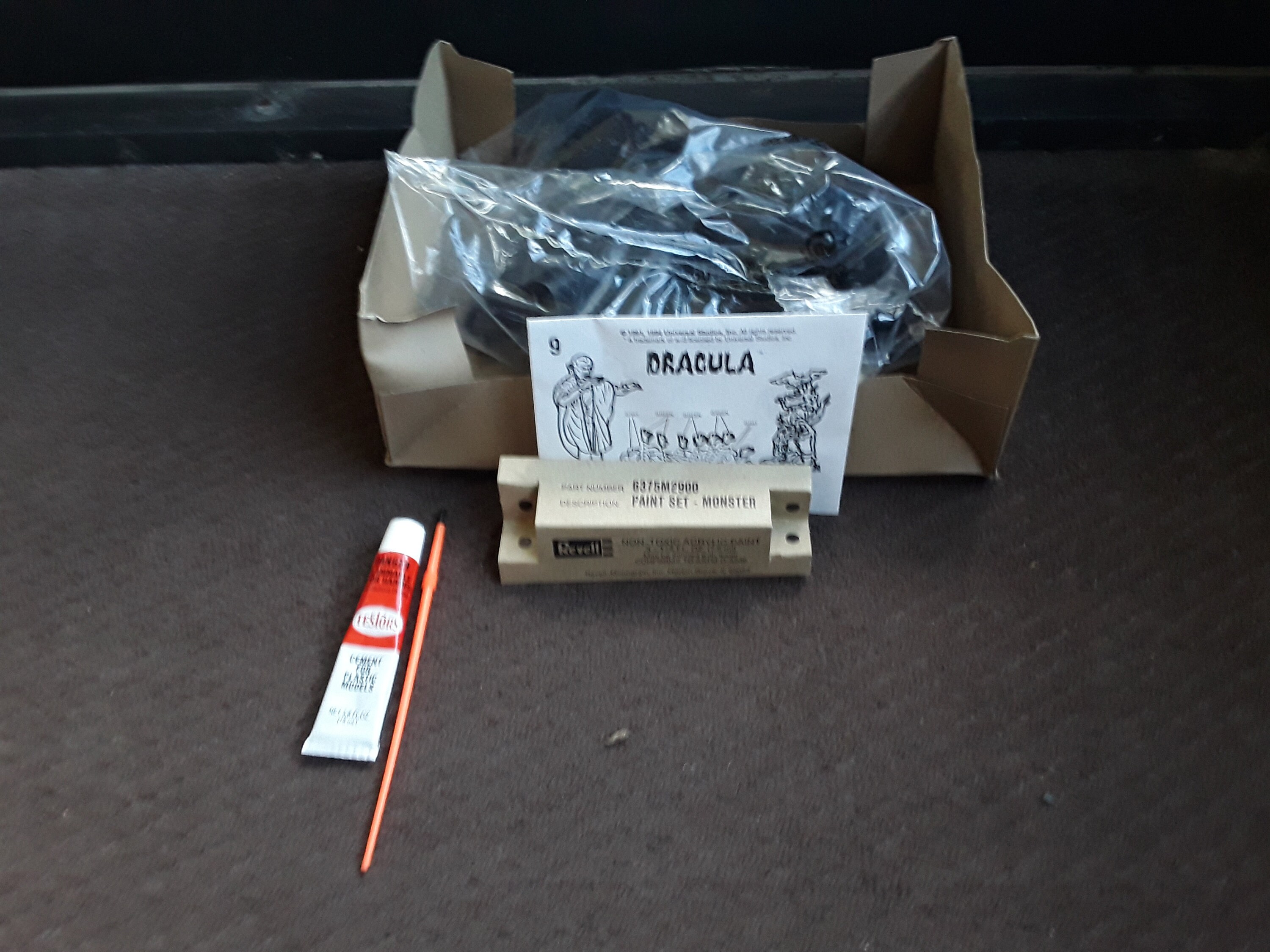 Dracula, Model Kit, Monogram, 1994, Universal Monter, Reissue, - Etsy