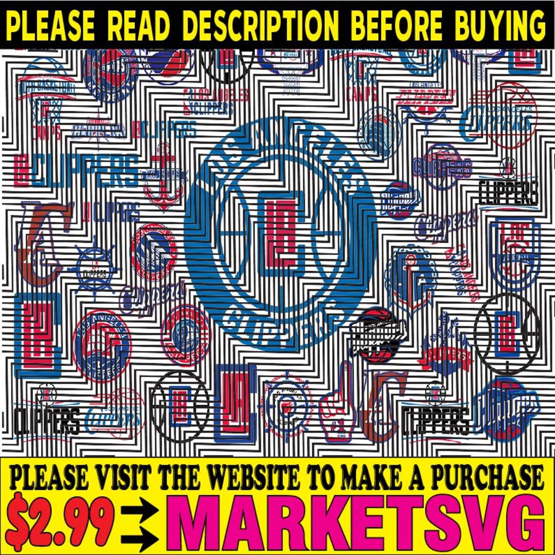Los-angeles Clippers Basketball Team Svg, Los-angeles Clippers Svg, NBA ...