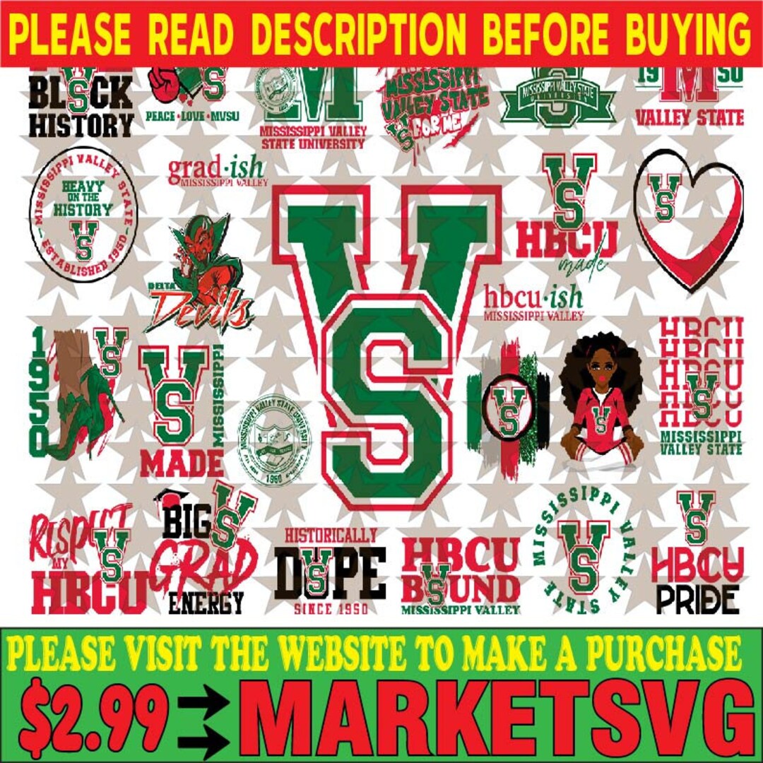 Mississippi Valley State Svg, HBCU Svg Collections, HBCU Svg, Football ...