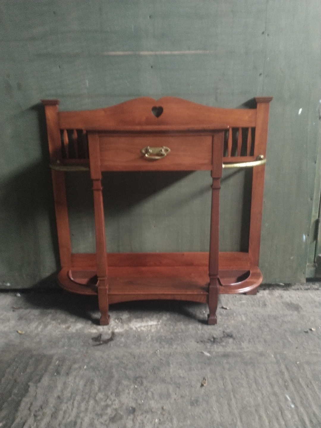 19th Century Victorian Arts and Crafts Mahogany Stick Stand - Etsy