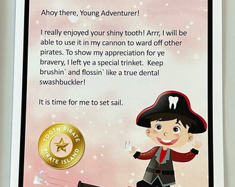 Tooth Fairy Letter, Printable Digital Download - Etsy UK